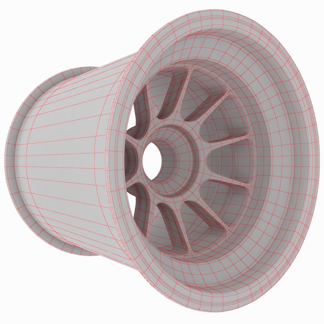 Car F1 Wheel Rays 3d Max