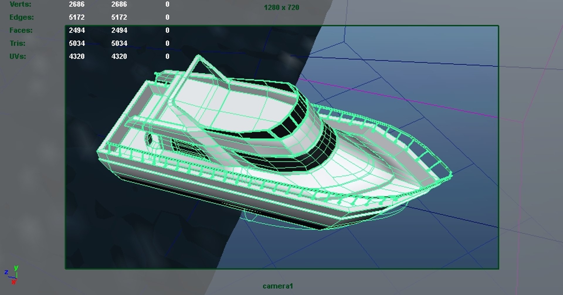 3D Boat Ocean Animation - TurboSquid 1237324