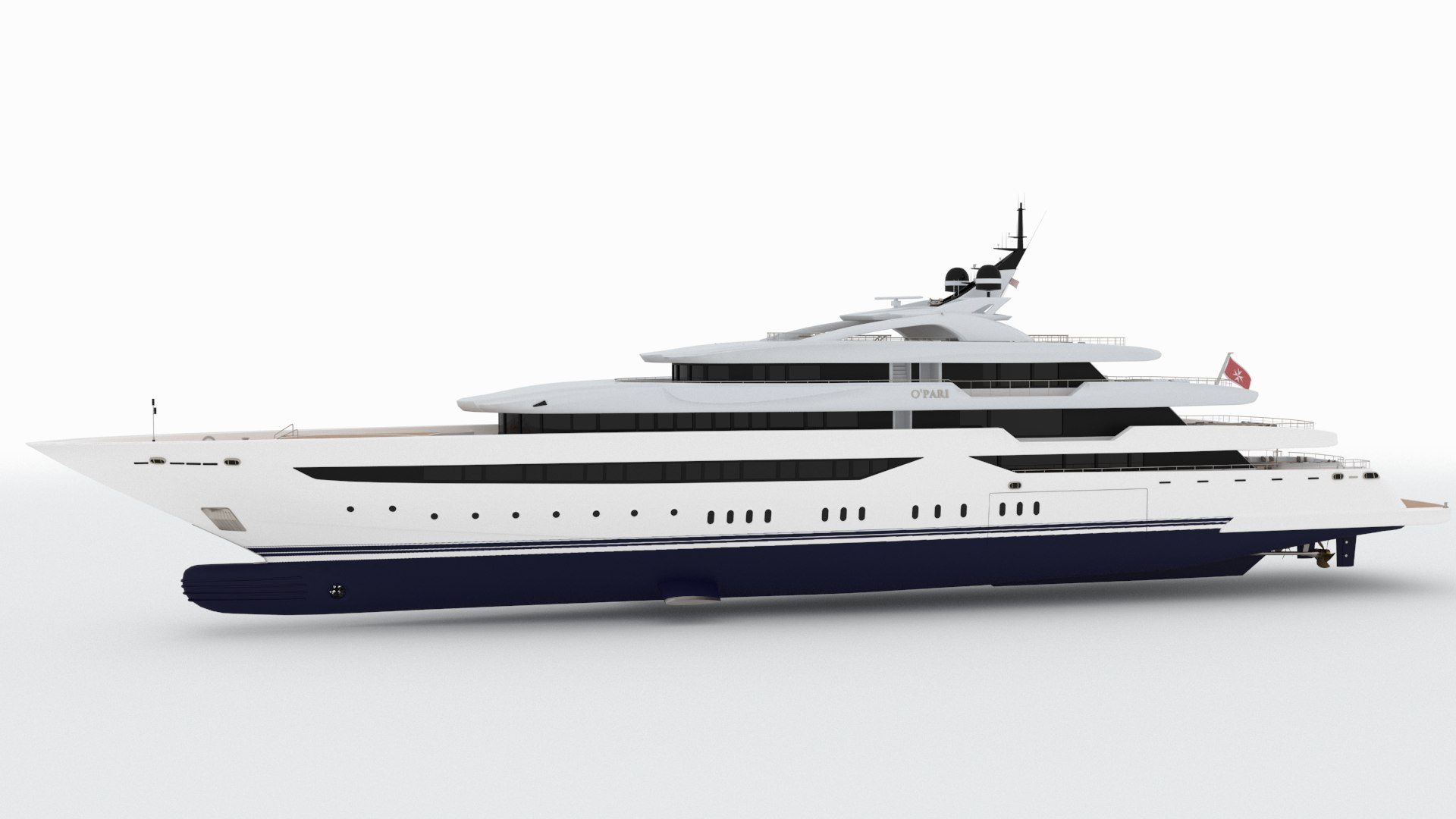 3D Model Superyachts Bundle 2 - TurboSquid 2383386