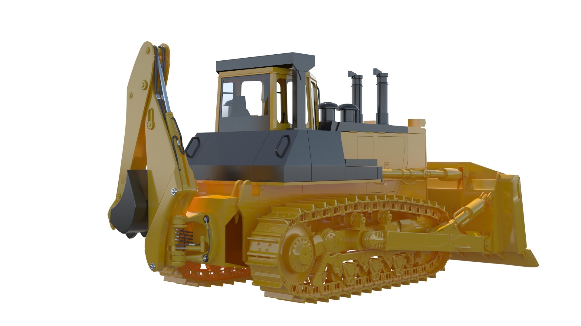Multi Purpose Bulldozer 3D Model - TurboSquid 1973977