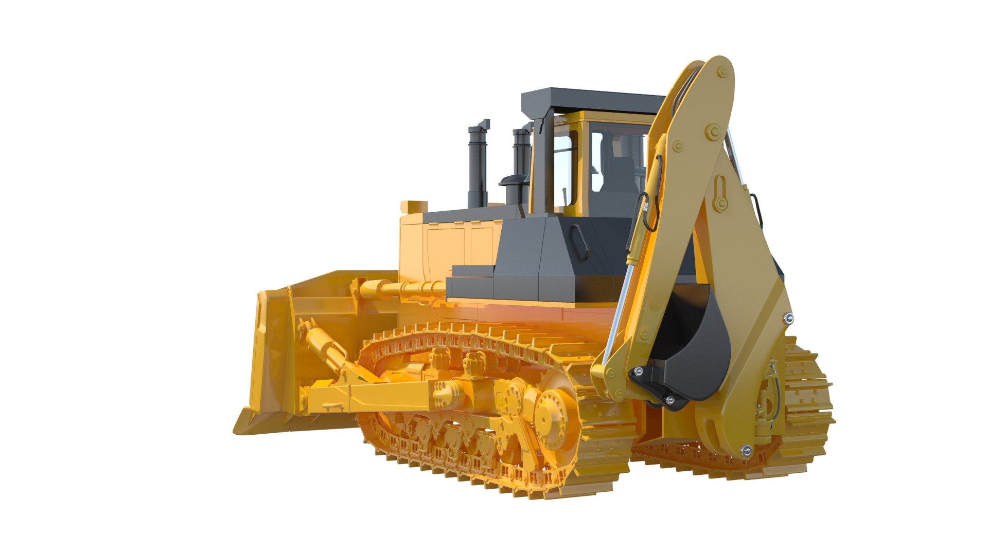 Multi Purpose Bulldozer 3D Model - TurboSquid 1973977