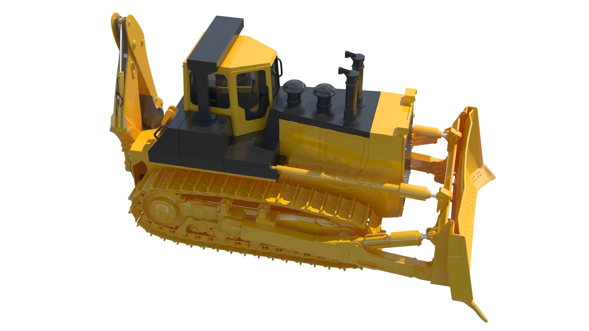 Multi Purpose Bulldozer 3D Model - TurboSquid 1973977