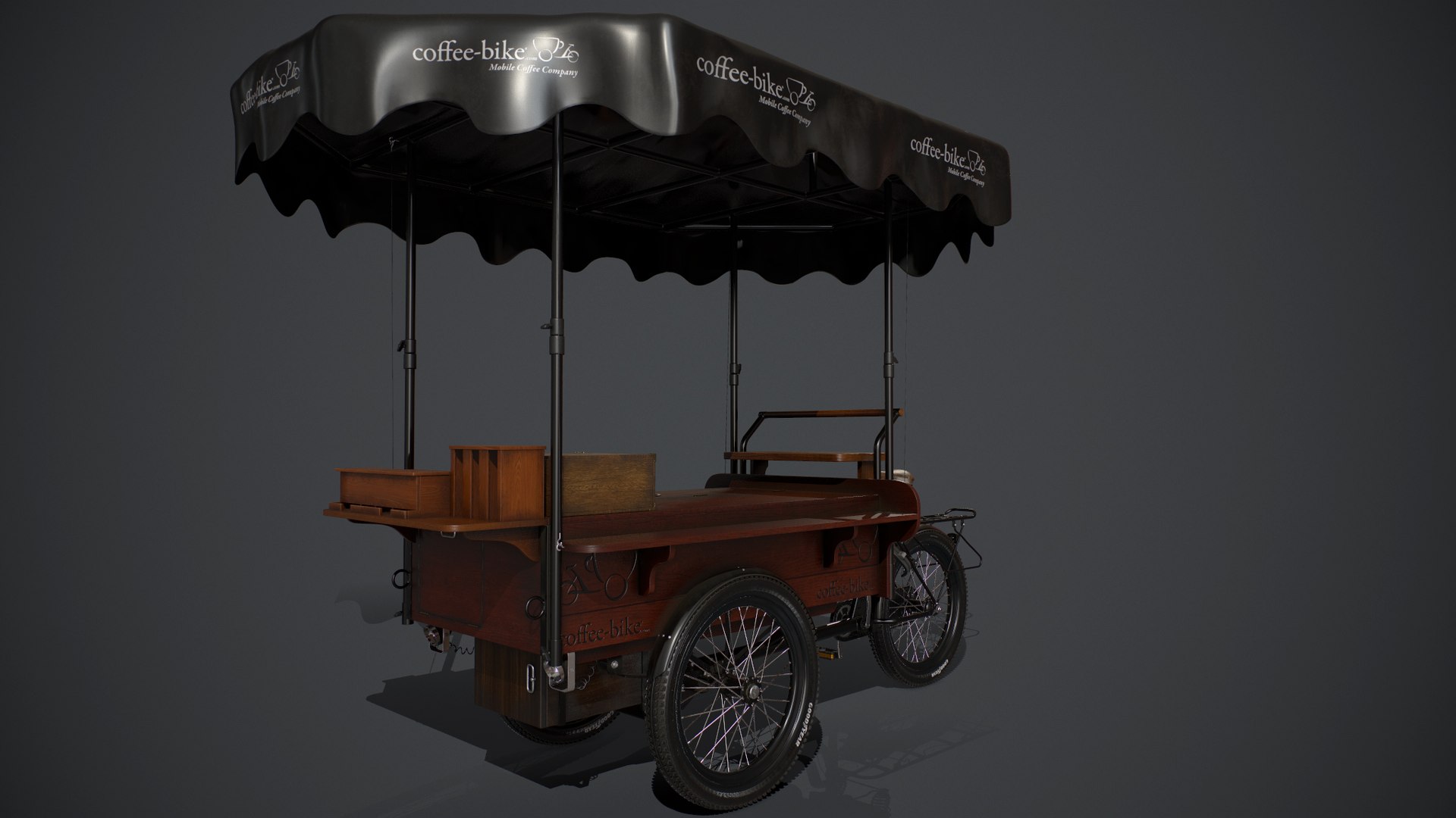 3D Food Cart Model - TurboSquid 1532826