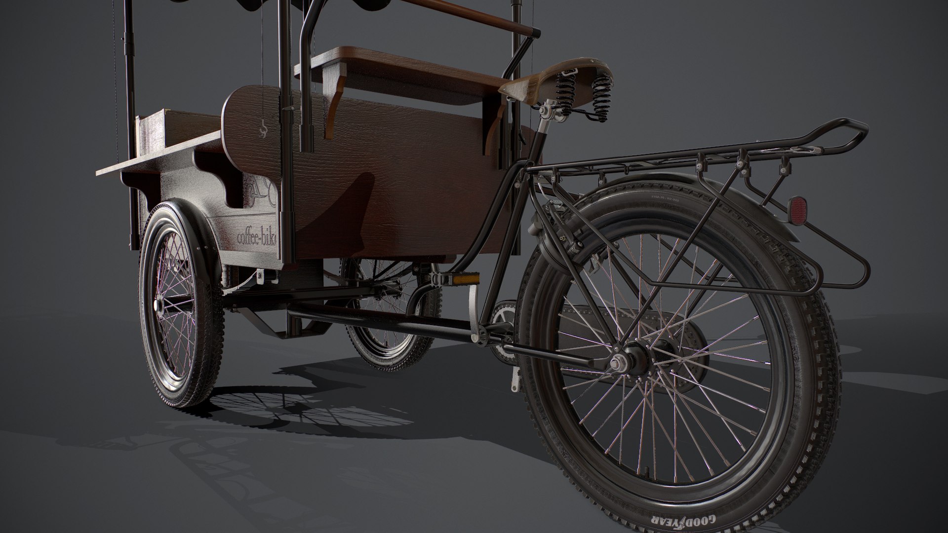 3D Food Cart Model - TurboSquid 1532826