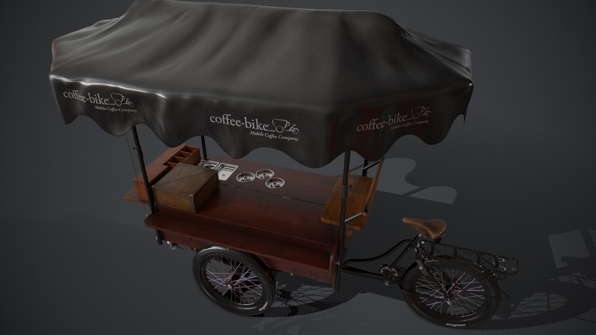 3D food cart model - TurboSquid 1532826