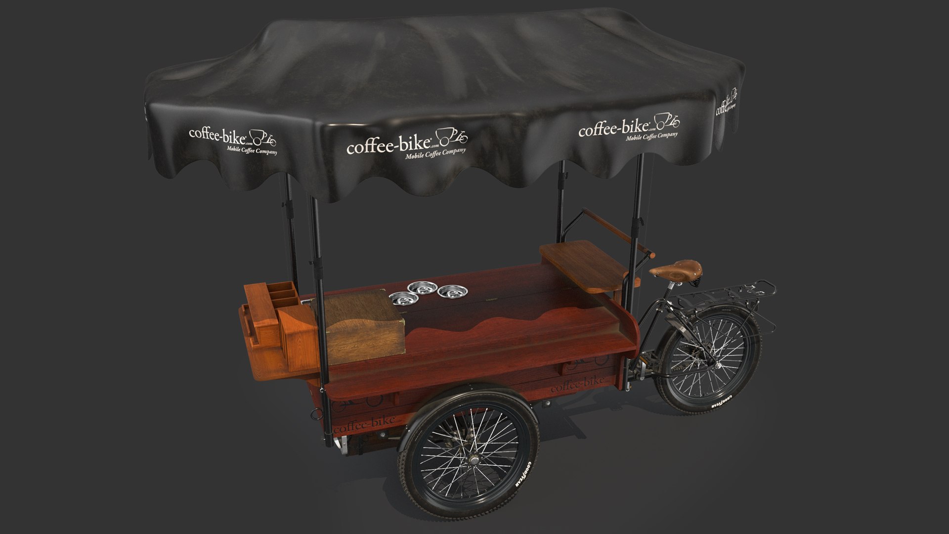 3D Food Cart Model - TurboSquid 1532826
