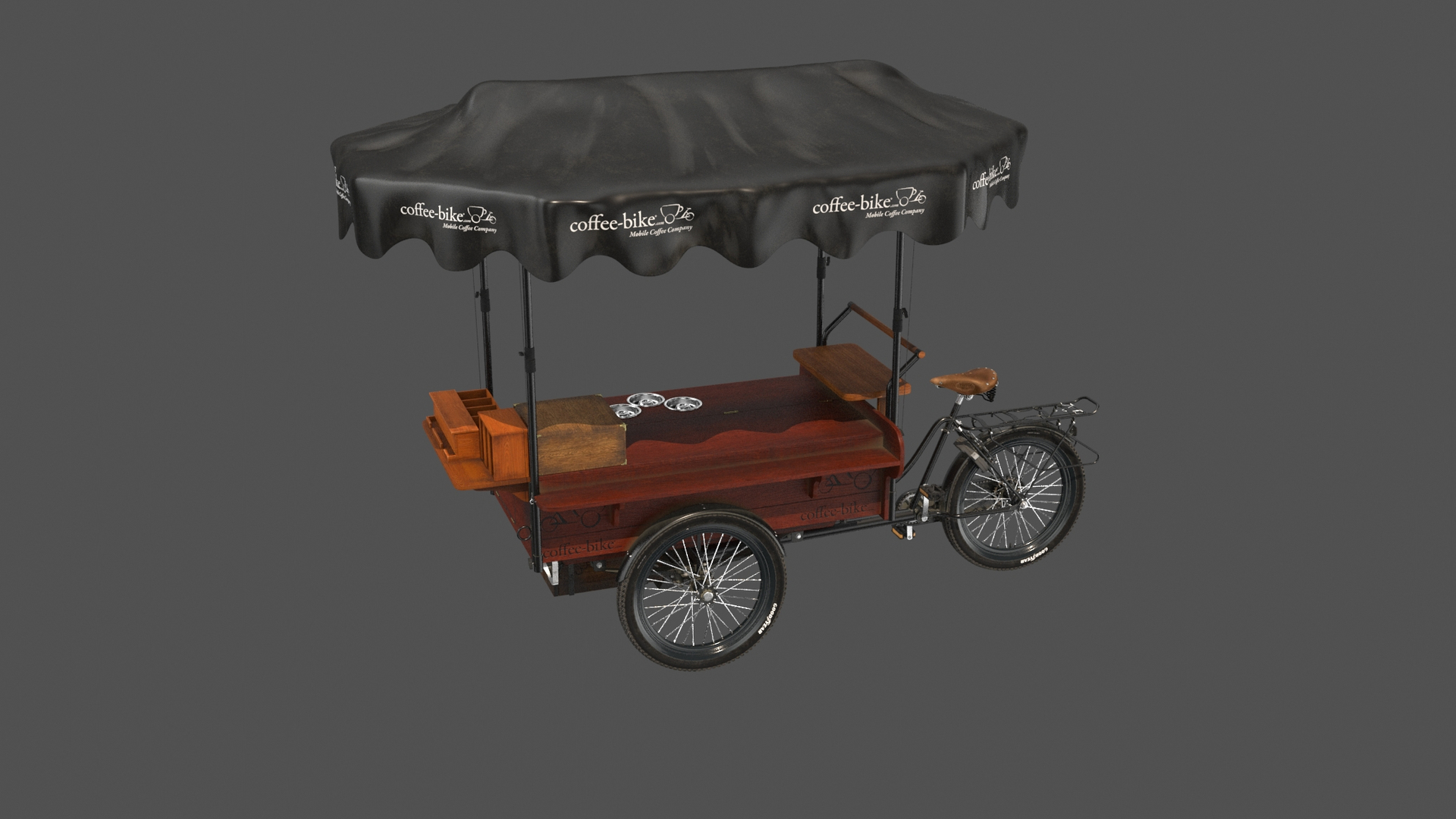 3D Food Cart Model - TurboSquid 1532826