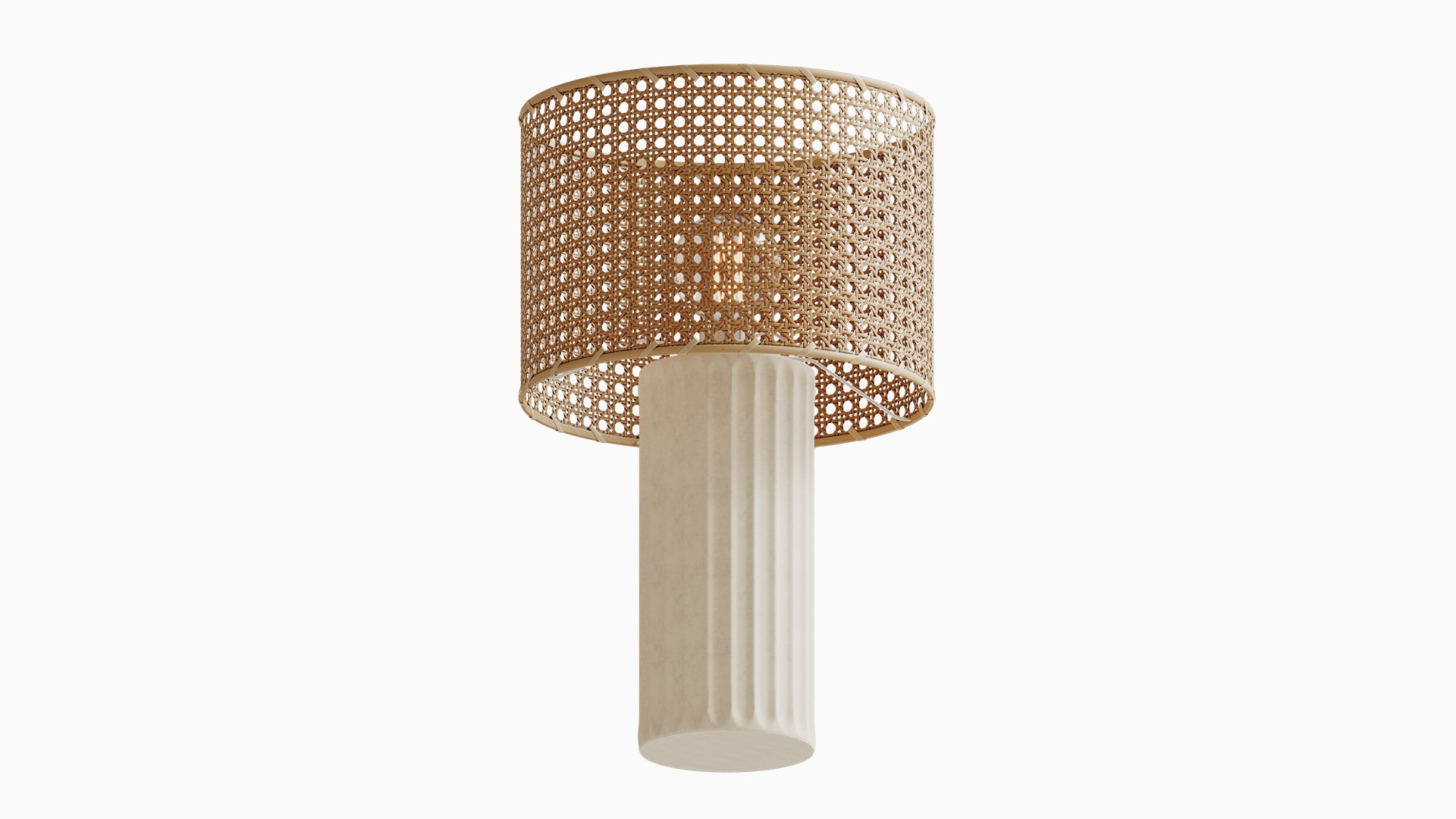 Cane Lamp Shade Model - TurboSquid 2327202