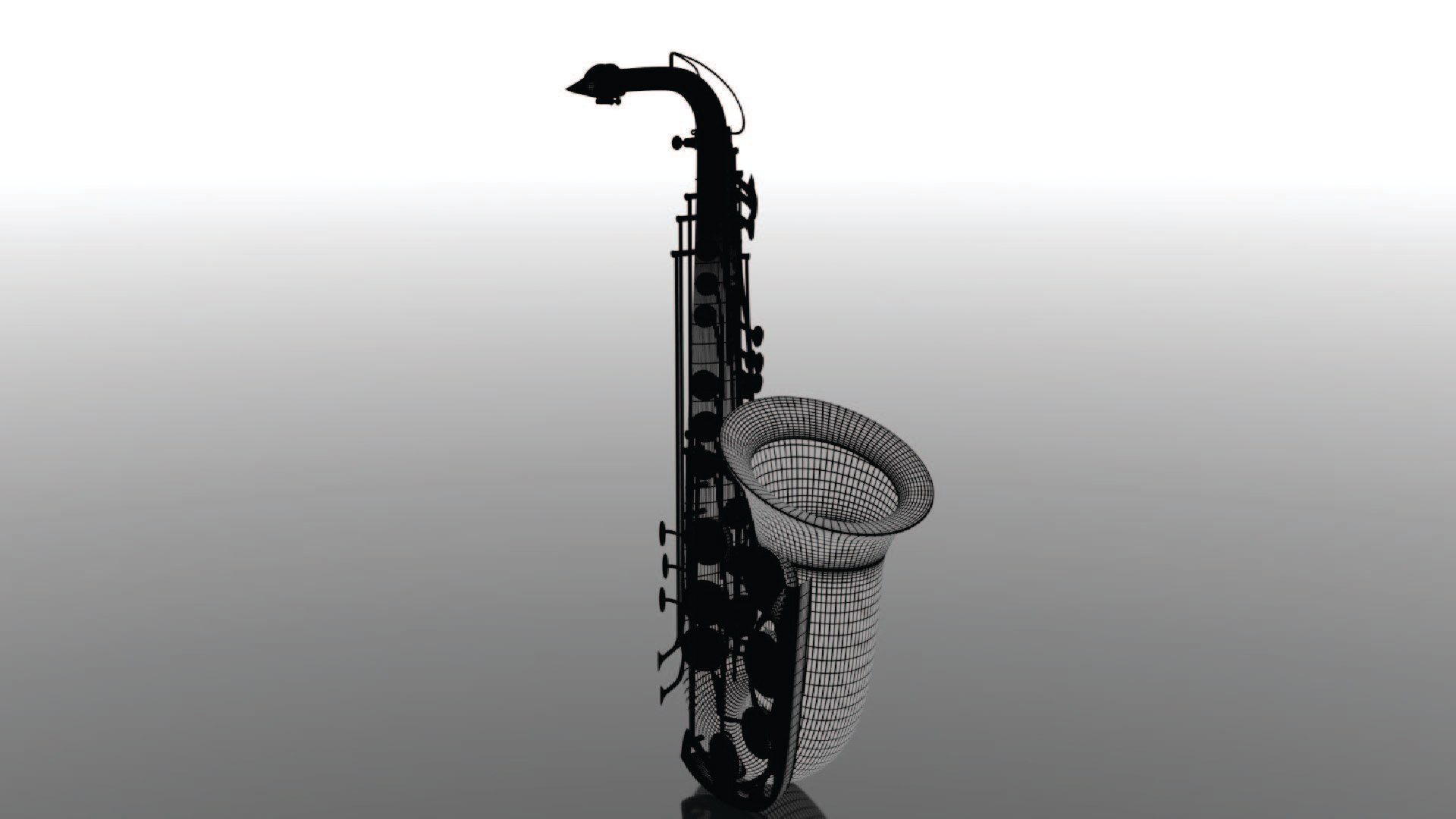 Saxophone 3D Model - TurboSquid 1906362