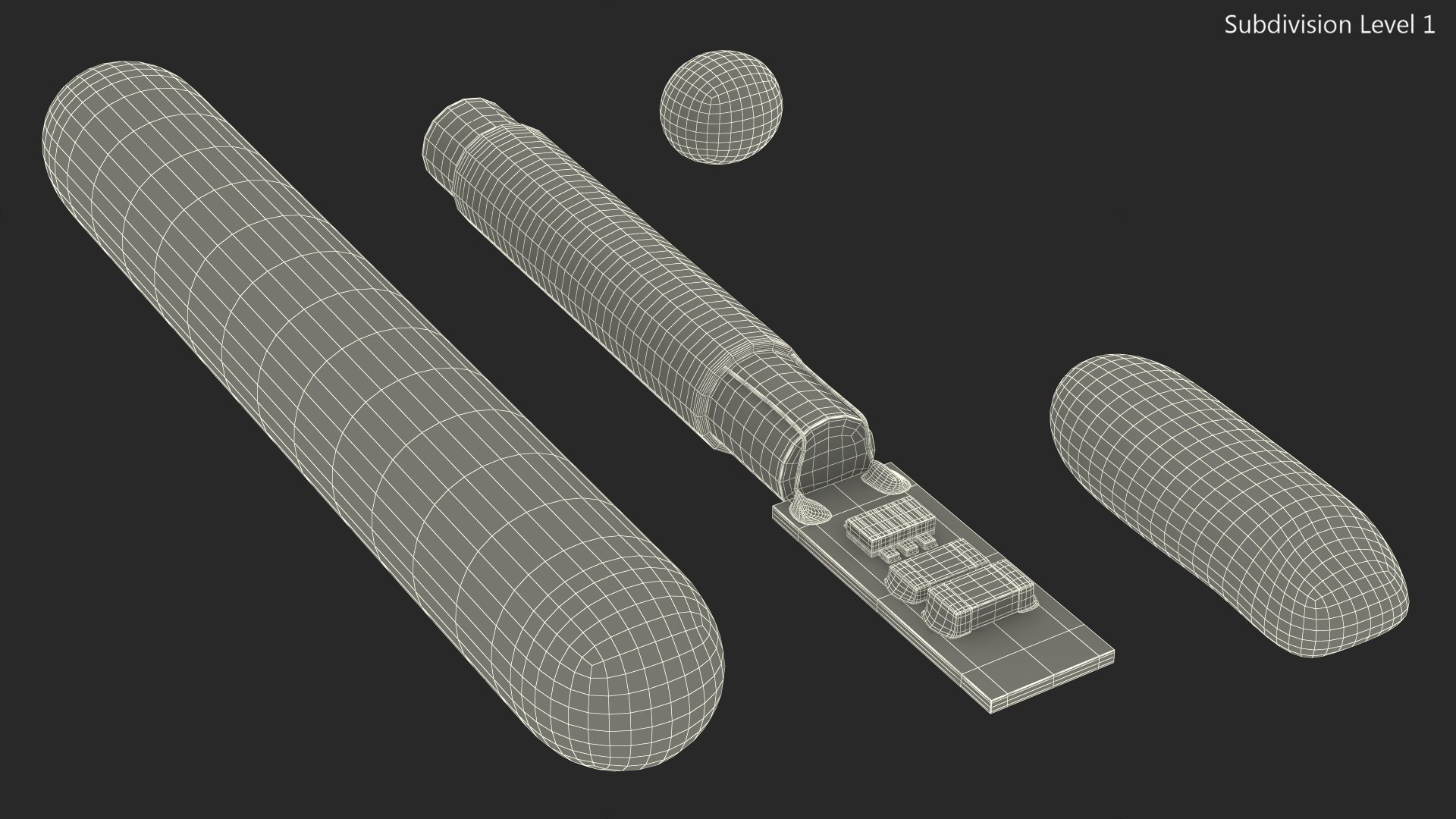 3D Microchip Animal RFID Tag Model - TurboSquid 2070499