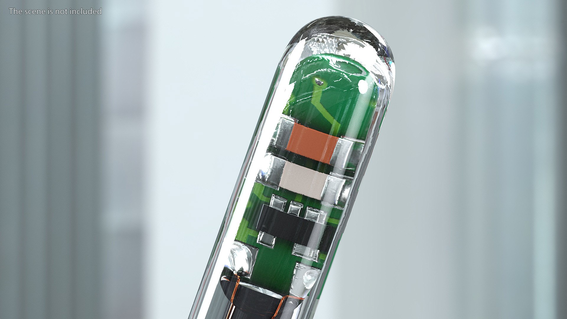 3D Microchip Animal RFID Tag Model - TurboSquid 2070499