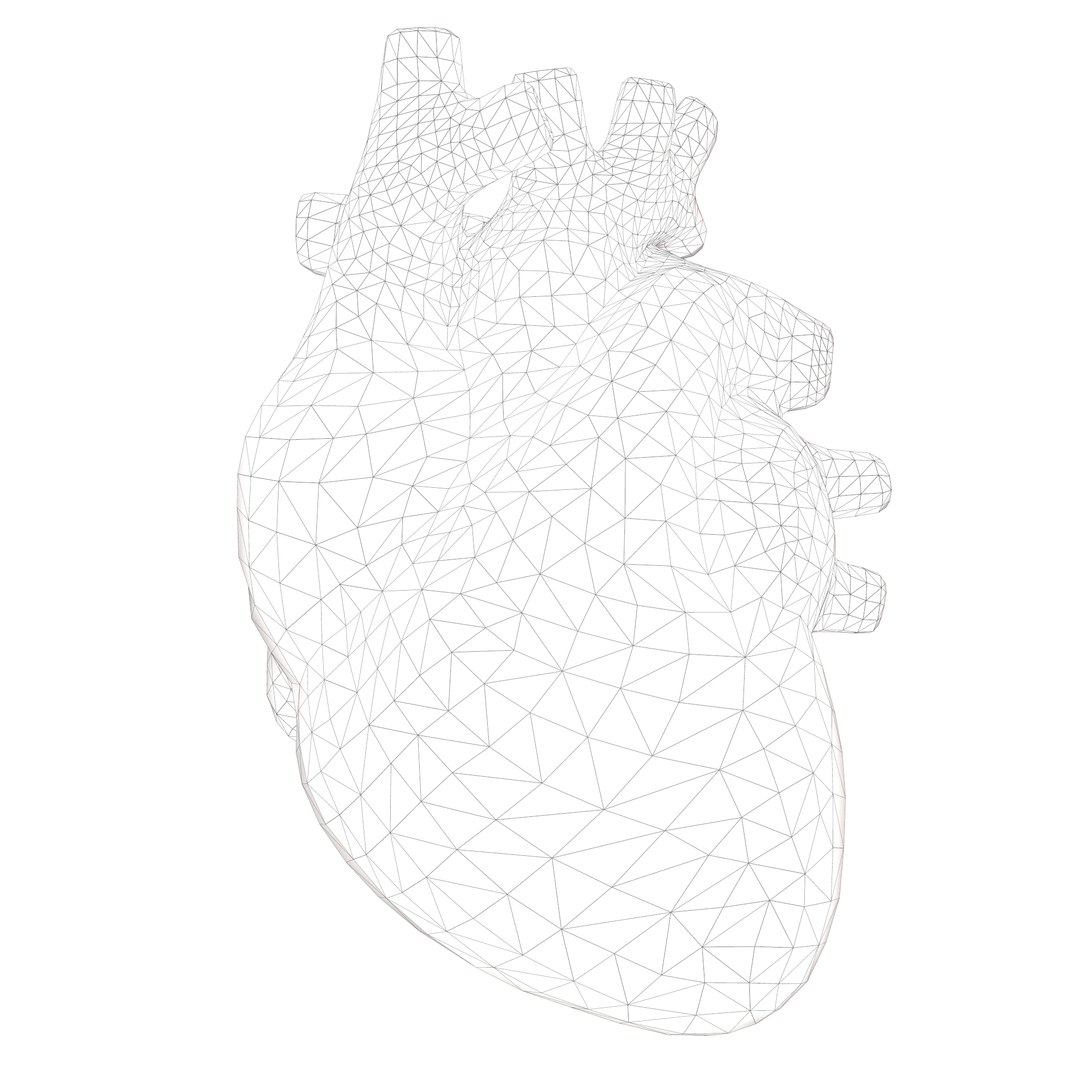 3D Modeled Clay Heart Model - TurboSquid 1654481