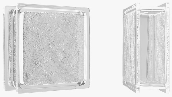 Ice Pattern Glass Block 3D model - TurboSquid 1830043