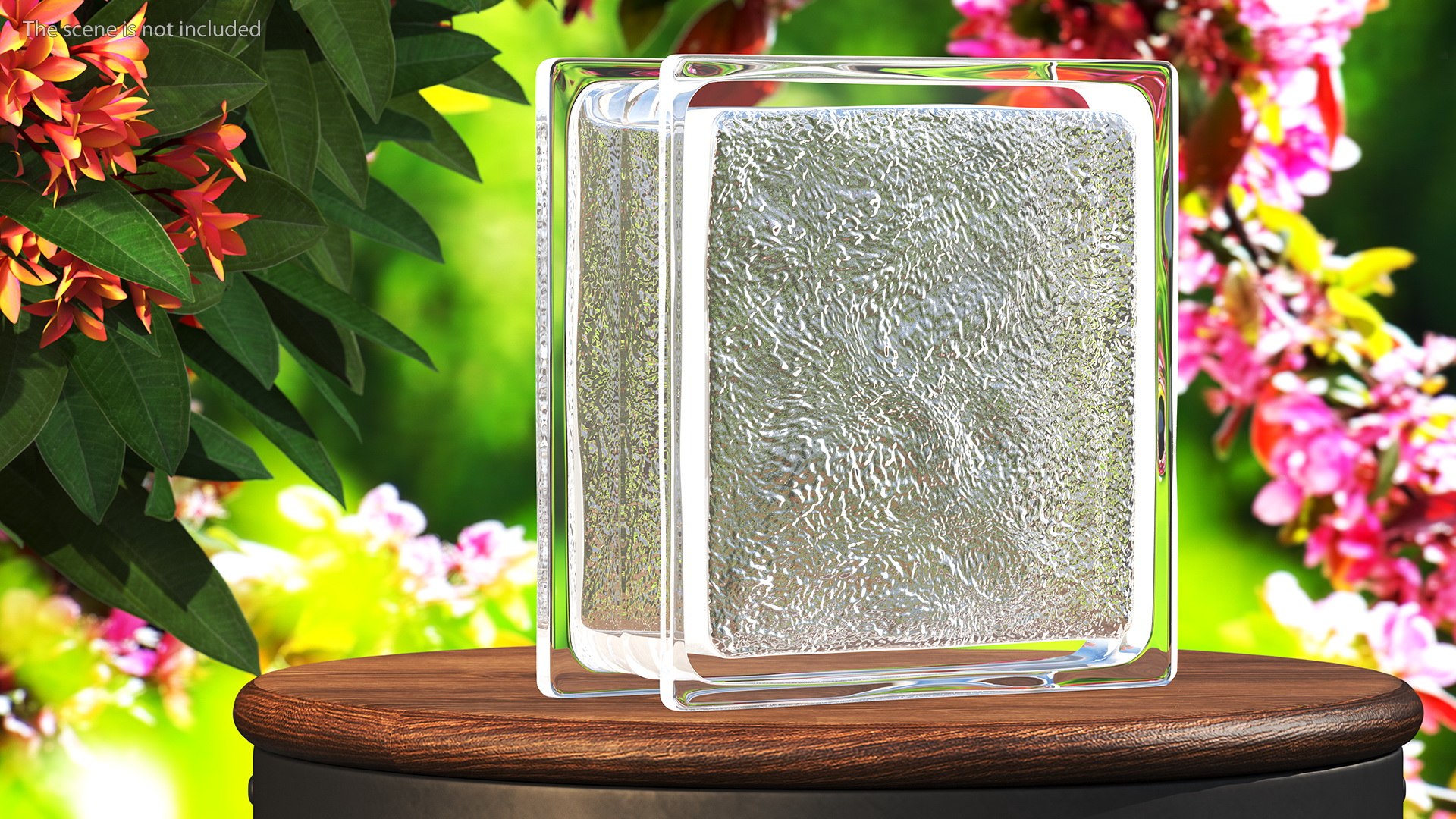 Ice Pattern Glass Block 3D Model - TurboSquid 1830043