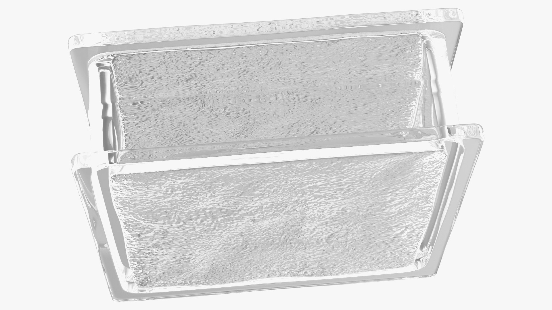 Ice Pattern Glass Block 3D Model - TurboSquid 1830043
