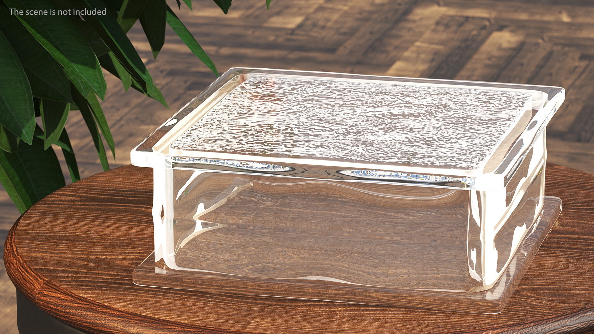 Ice Pattern Glass Block 3D Model - TurboSquid 1830043