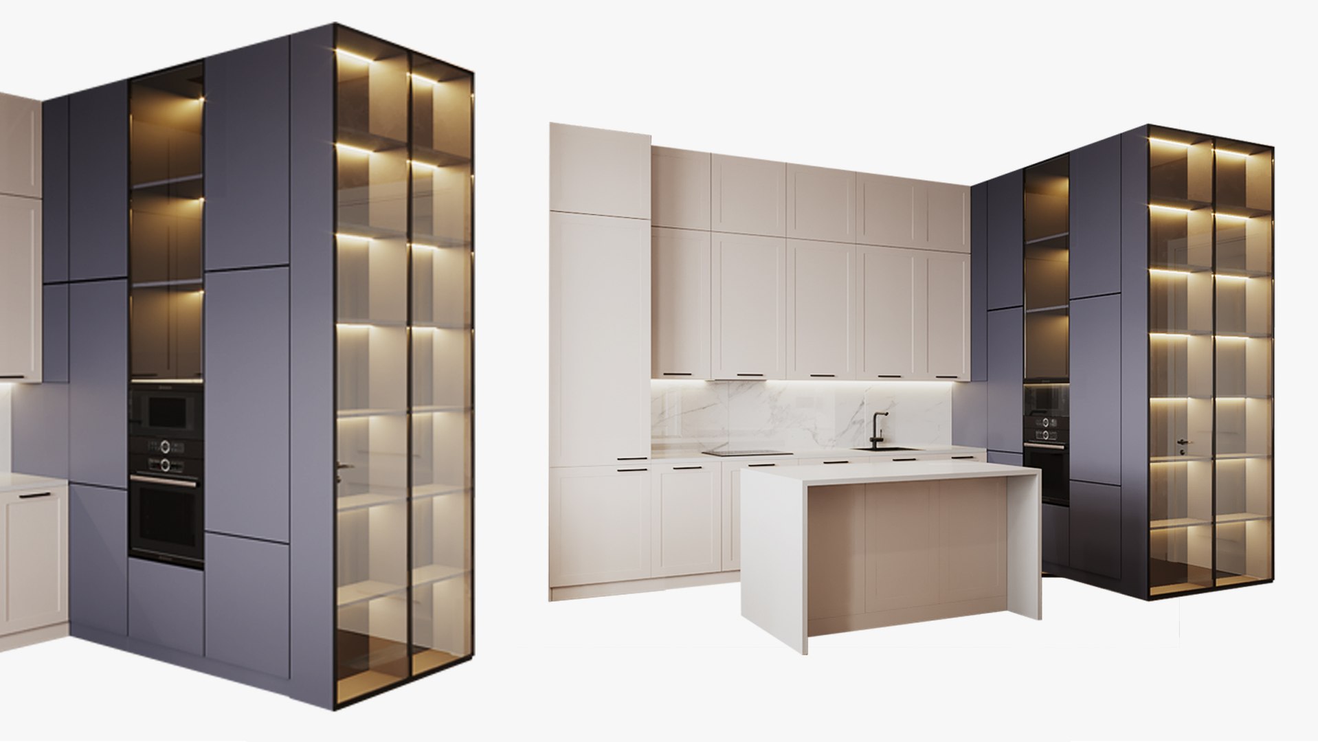 3D Kitchen furniture 06 - TurboSquid 2178161