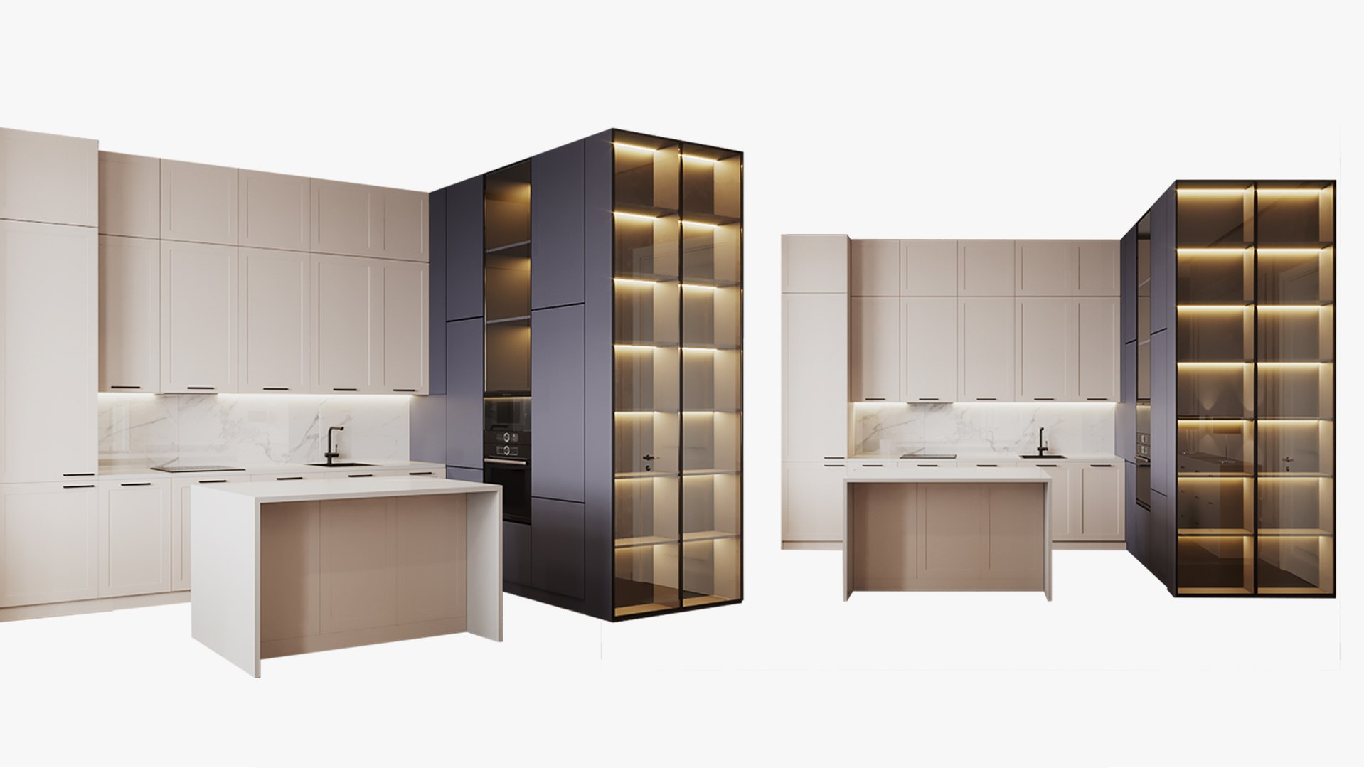 3D Kitchen furniture 06 - TurboSquid 2178161