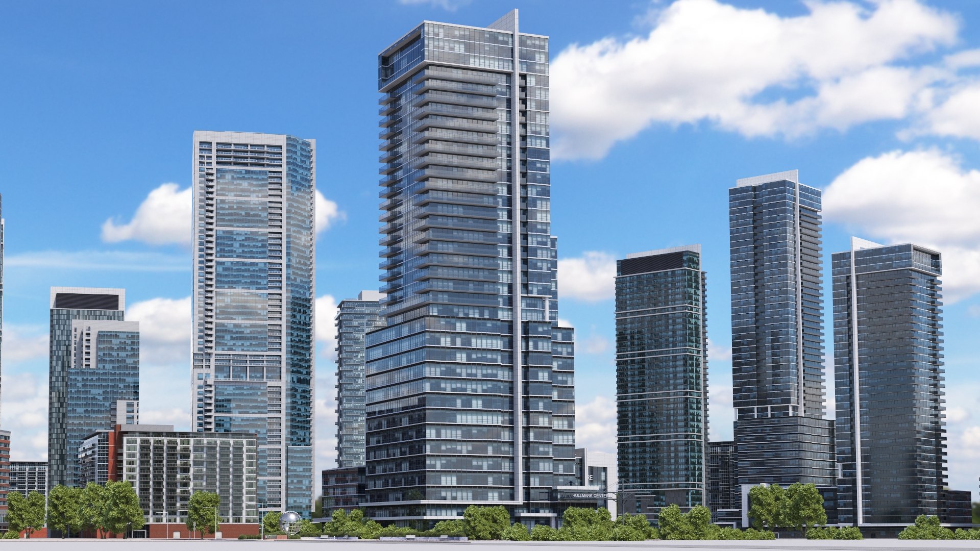 3D Hullmark Centre V2 - TurboSquid 2004215