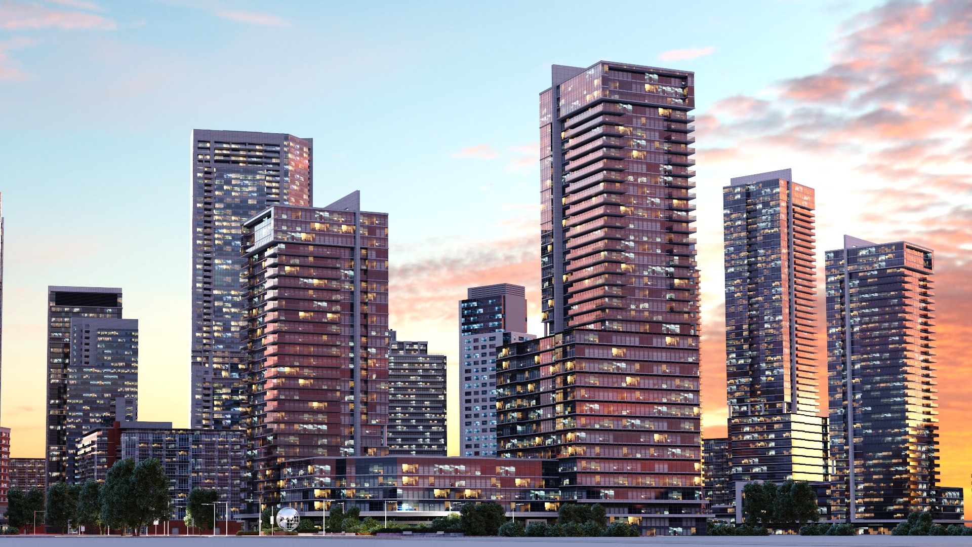 3D Hullmark Centre V2 - TurboSquid 2004215