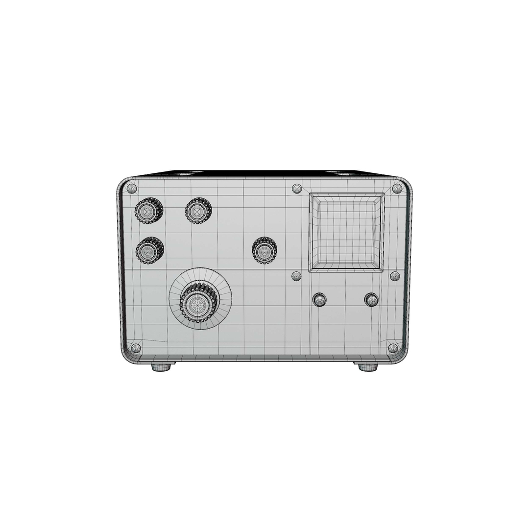 3D Executive Retro CB Radio Model - TurboSquid 1797189