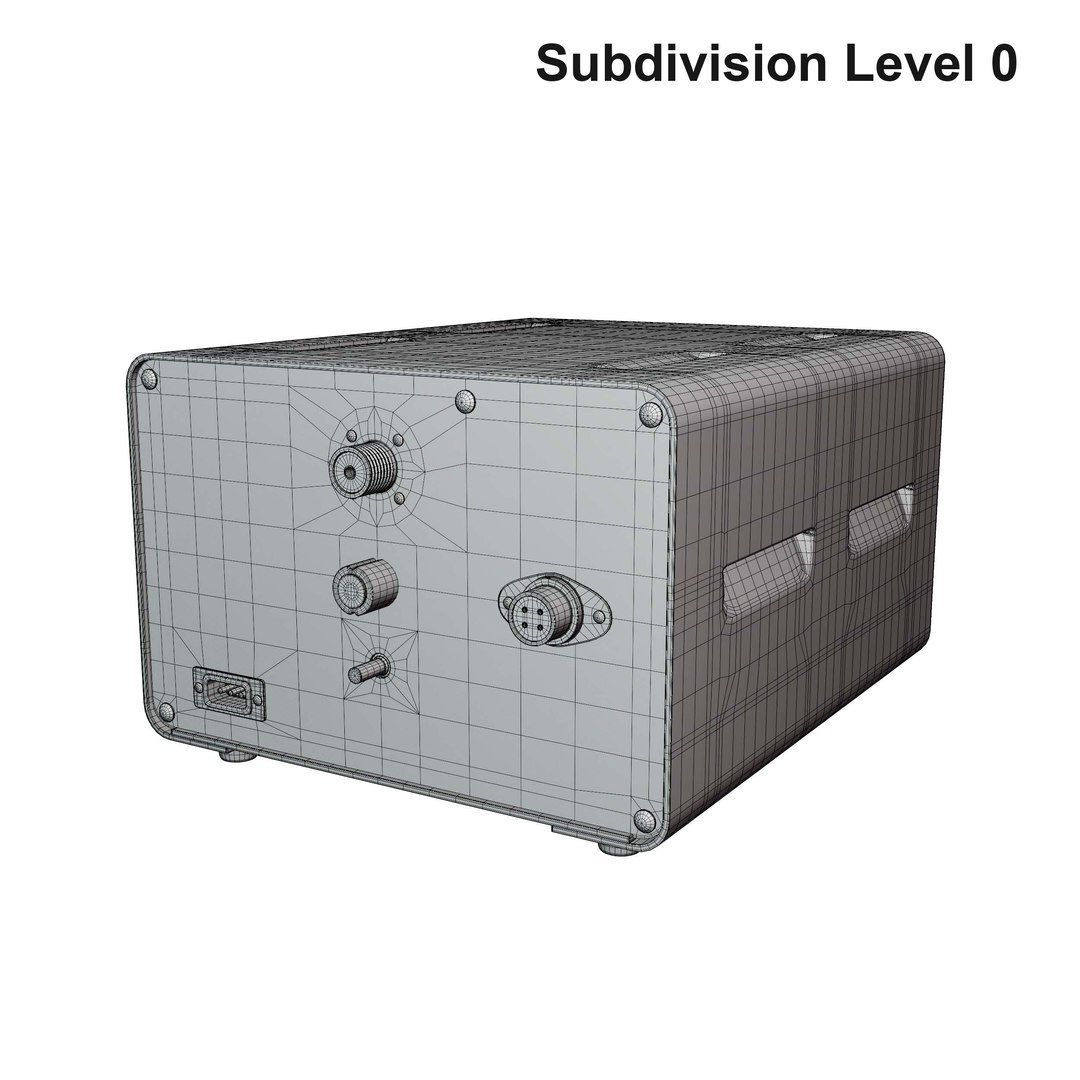 3D Executive Retro CB Radio Model - TurboSquid 1797189