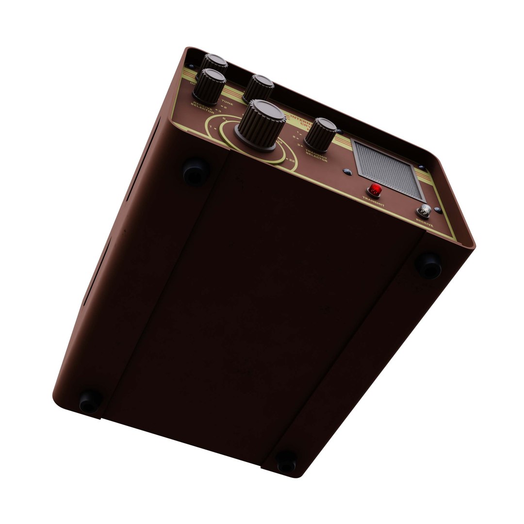 3D Executive Retro CB Radio Model - TurboSquid 1797189