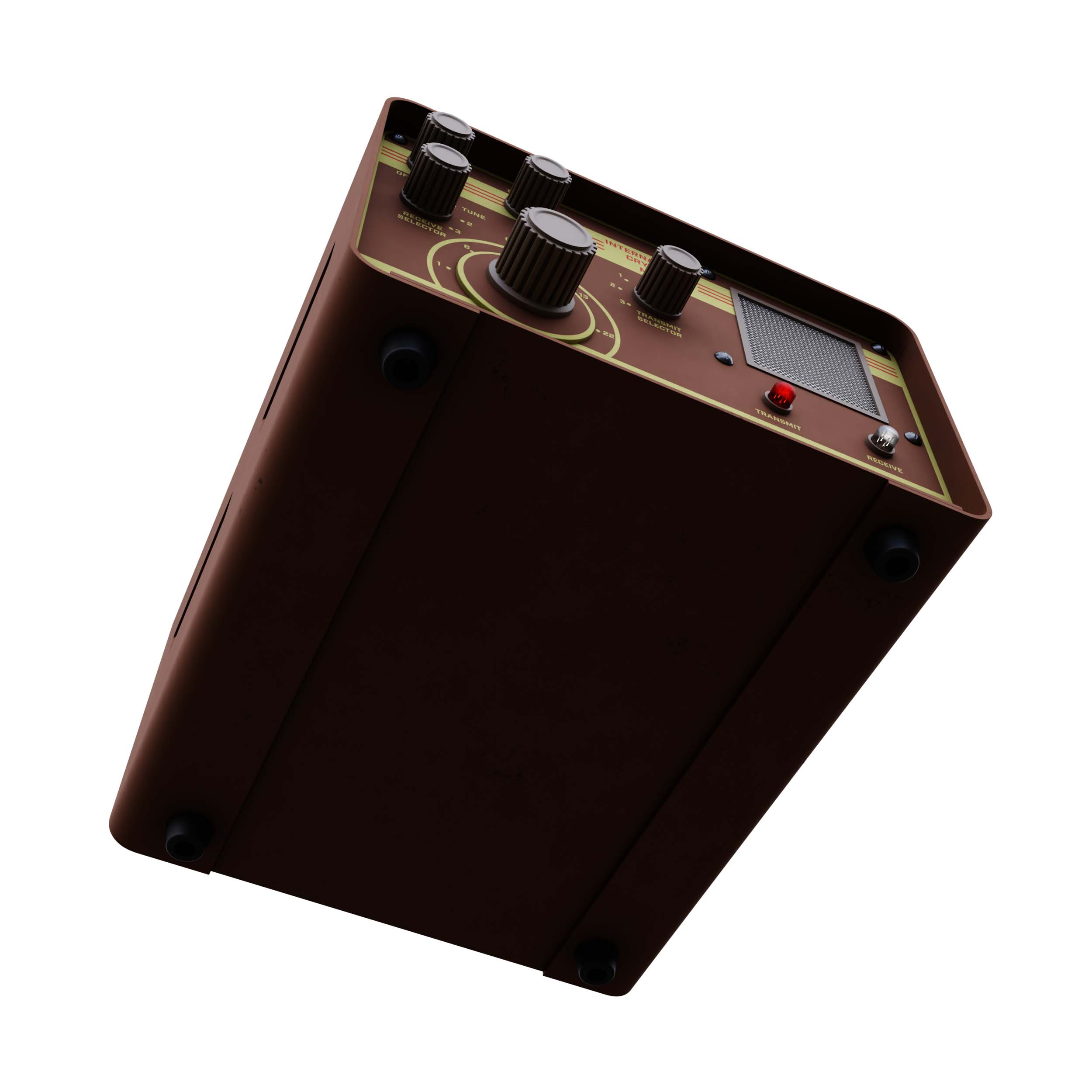 3D Executive Retro CB Radio model - TurboSquid 1797189