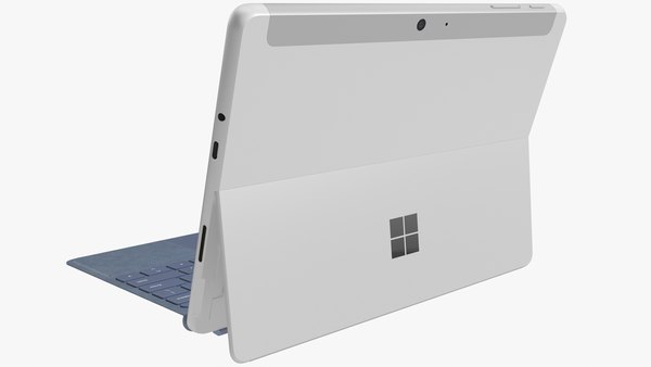 3D Microsoft Surface Go 3 with Type Covers Mouse Pen All Colors ...