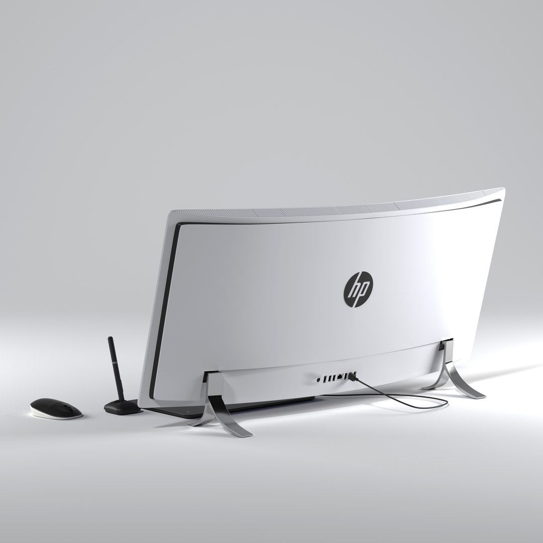 Hp Envy Curved 34 3D - TurboSquid 1523758