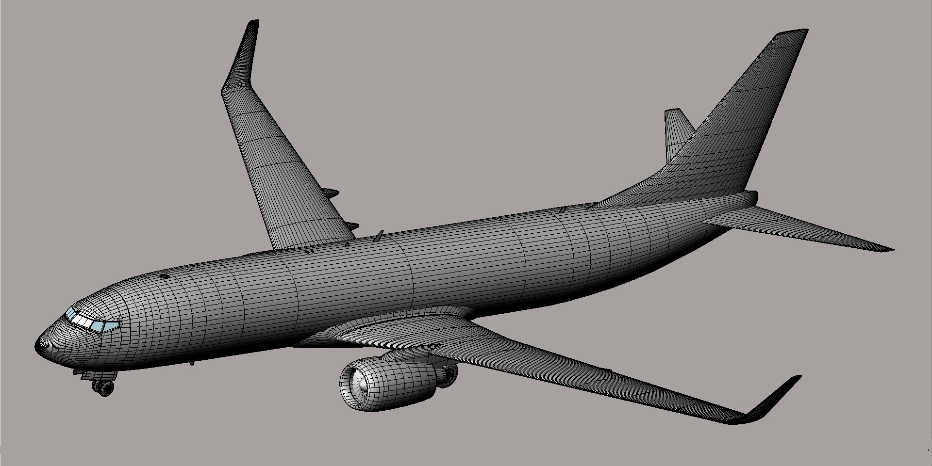 Boeing Jet2 3d Model