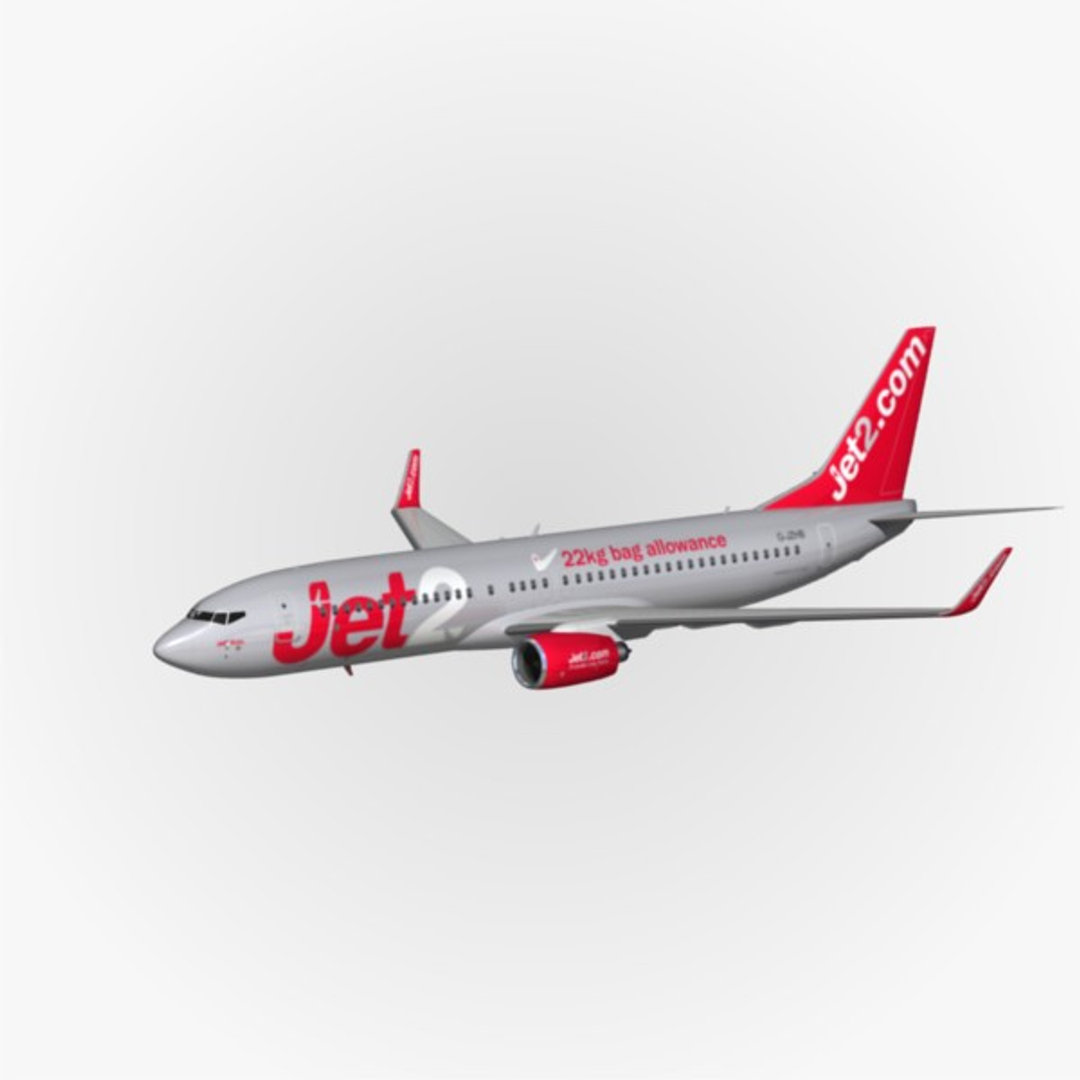 Boeing Jet2 3d Model