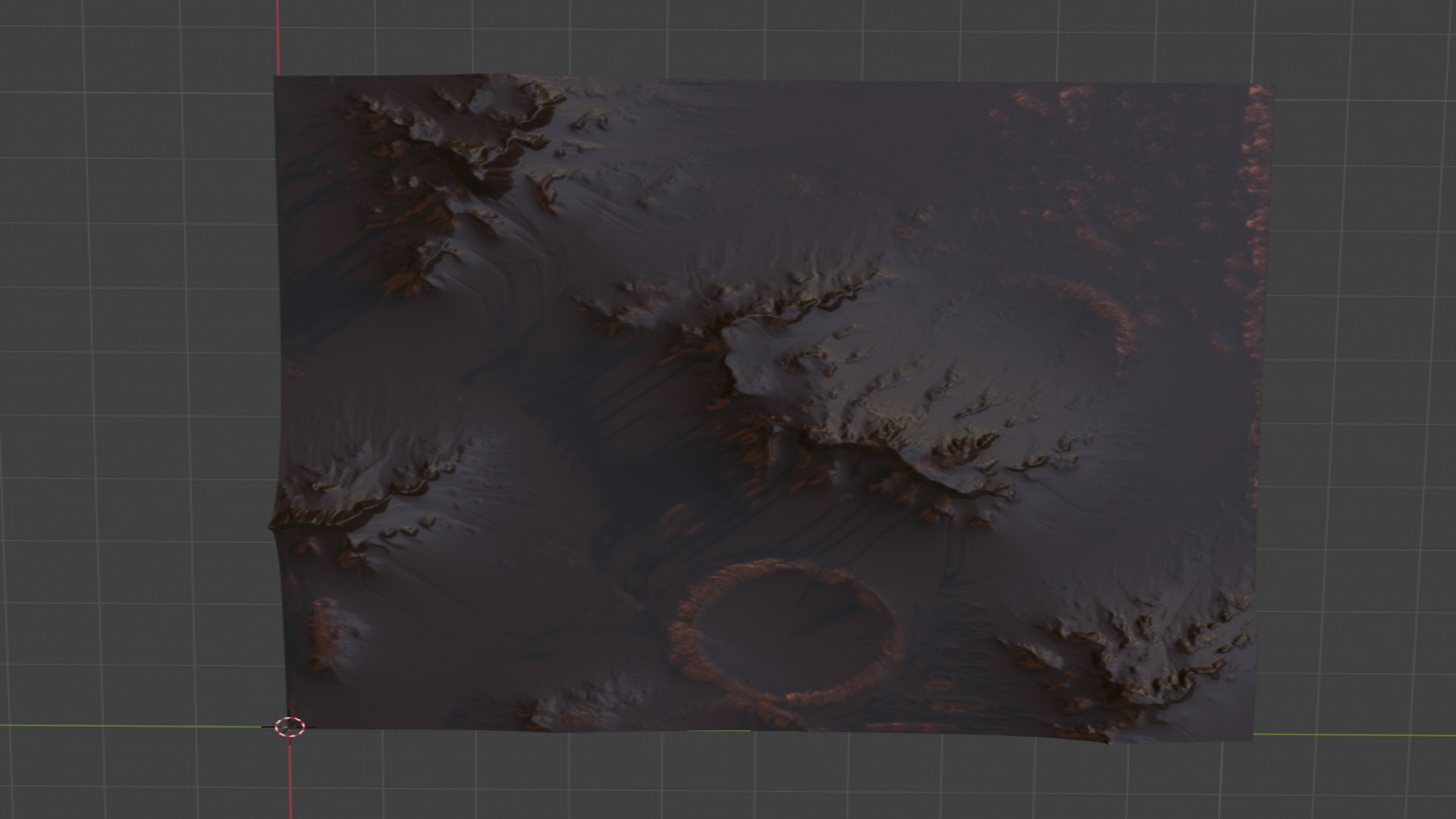 Mars Terrain 3D Model - TurboSquid 2202723