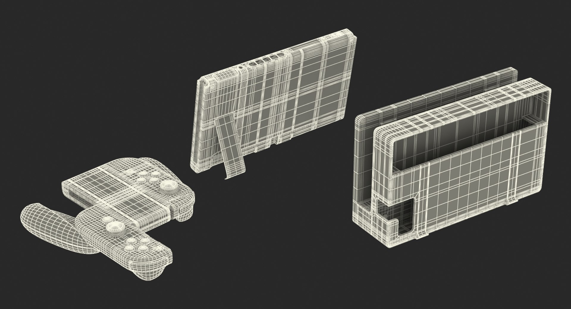 Video console nintendo switch 3D model - TurboSquid 1205367
