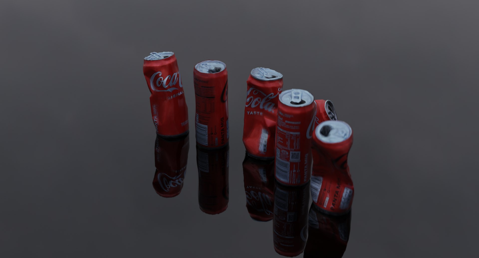 Coka Cola Cans Assets model - TurboSquid 2093848