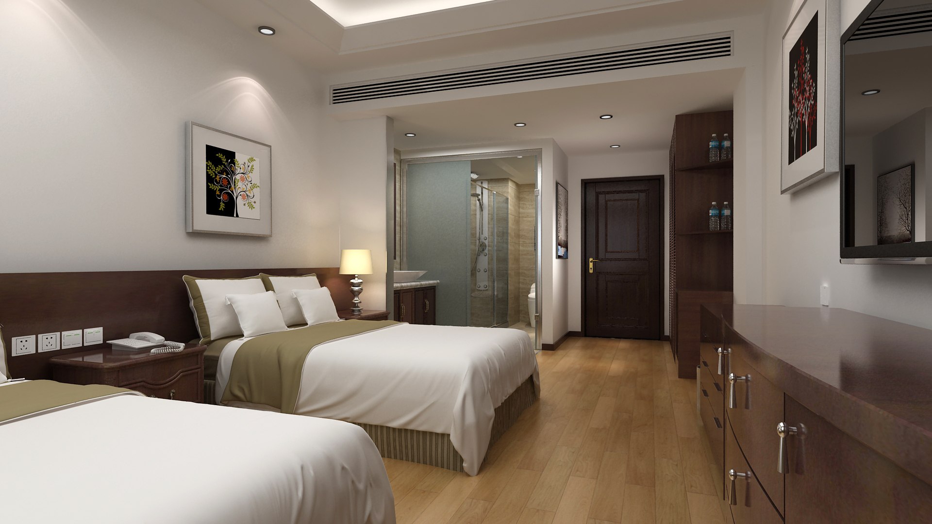3D Hotel Room Collection 01 - TurboSquid 2141139