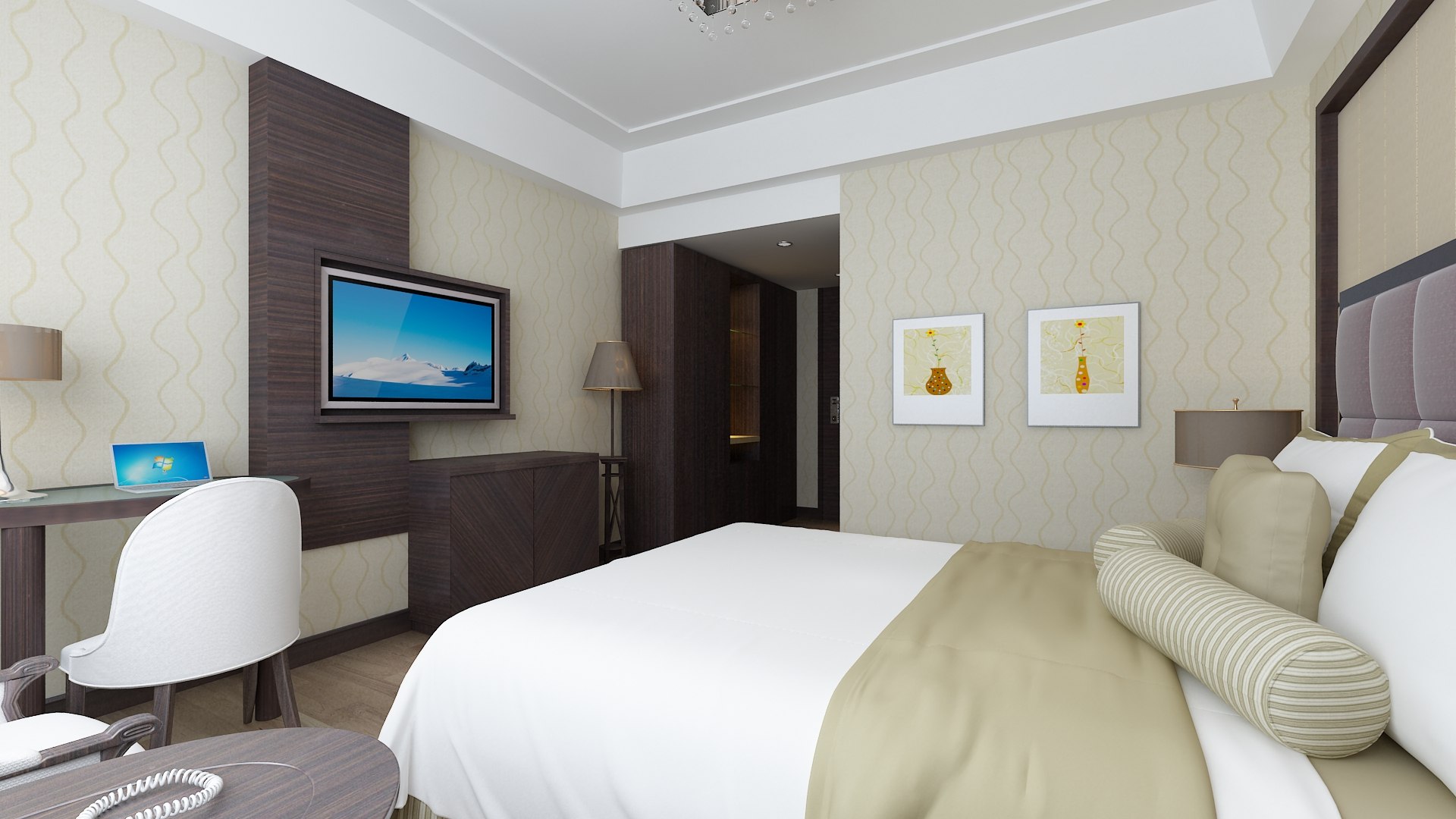 3D Hotel Room Collection 01 - TurboSquid 2141139