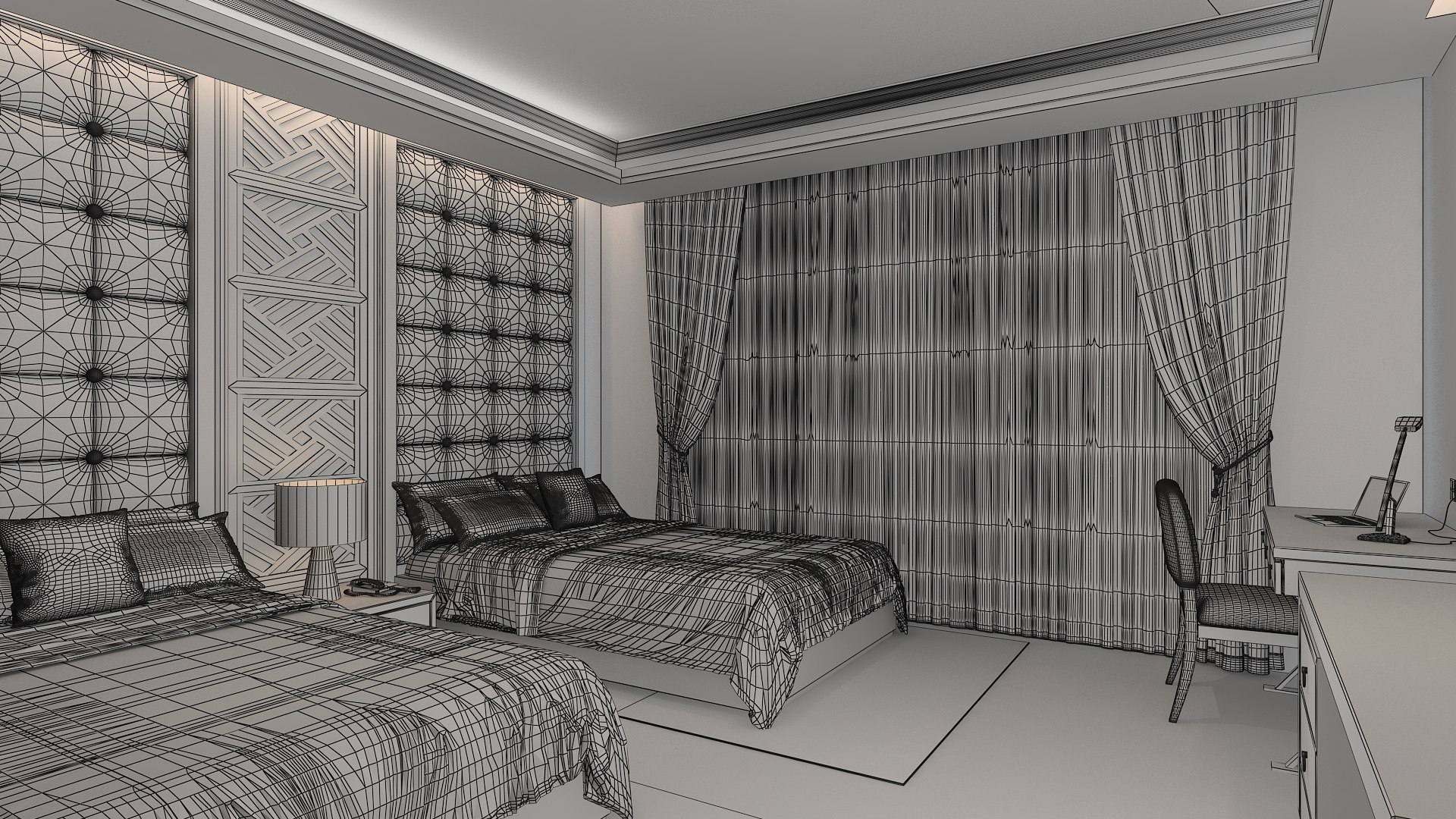 3D Hotel Room Collection 01 - TurboSquid 2141139