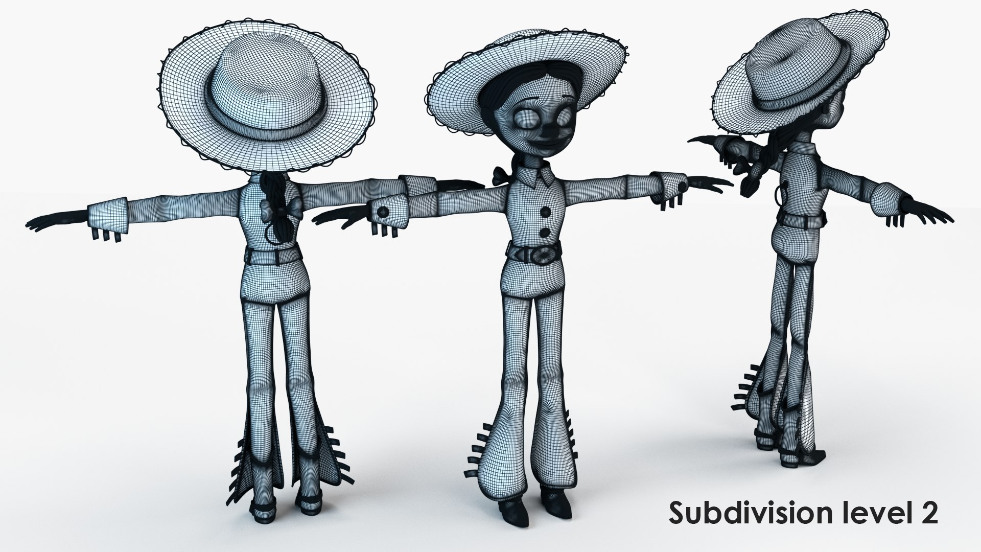 Jessie 2020 3D model - TurboSquid 1556777