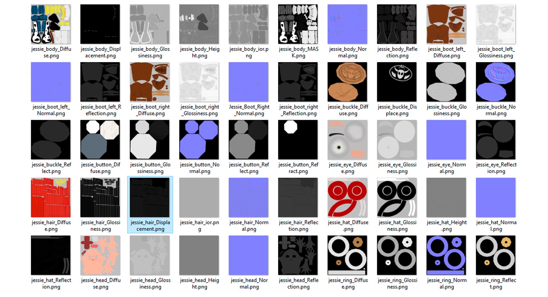 Jessie 2020 3D model - TurboSquid 1556777