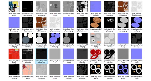 Jessie 2020 Modelo 3D - TurboSquid 1556777