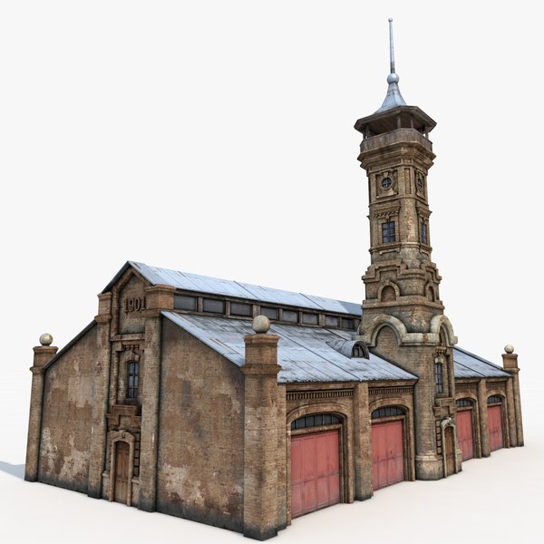 Free 3D Fire-Station Models | TurboSquid