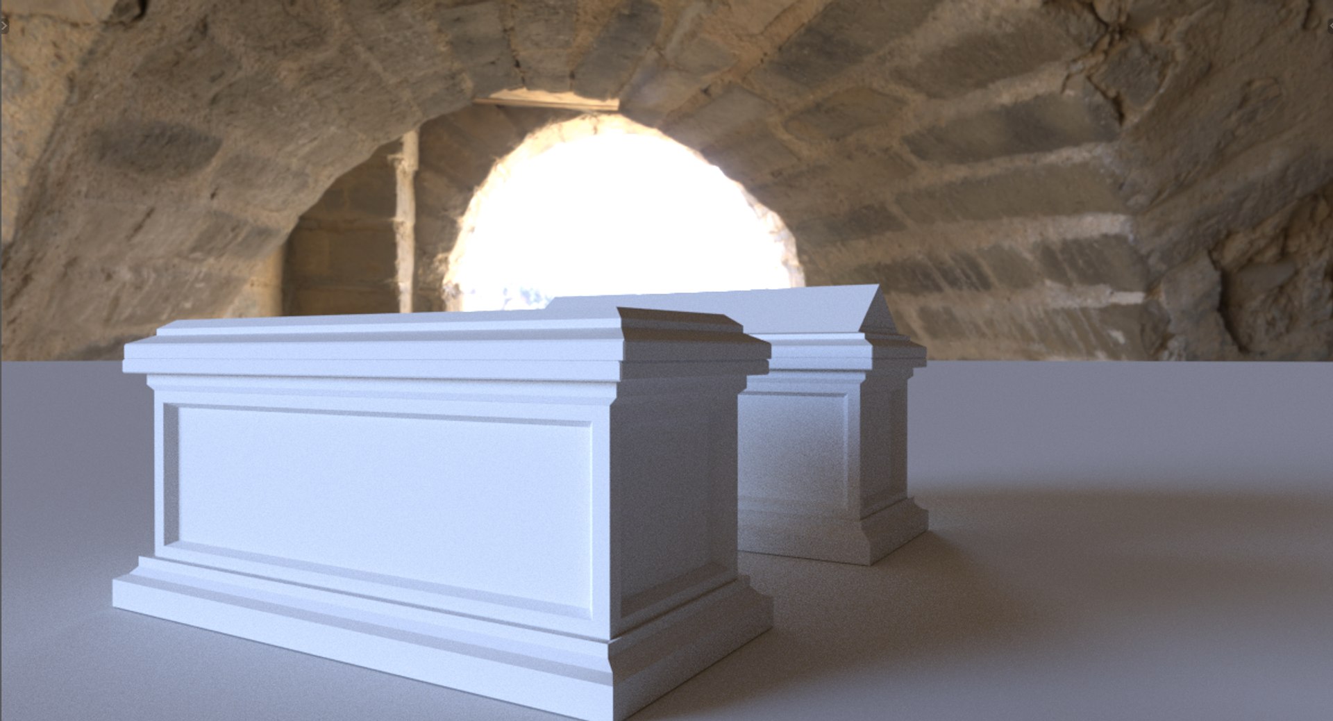 3D Medieval Tomb - TurboSquid 1486817