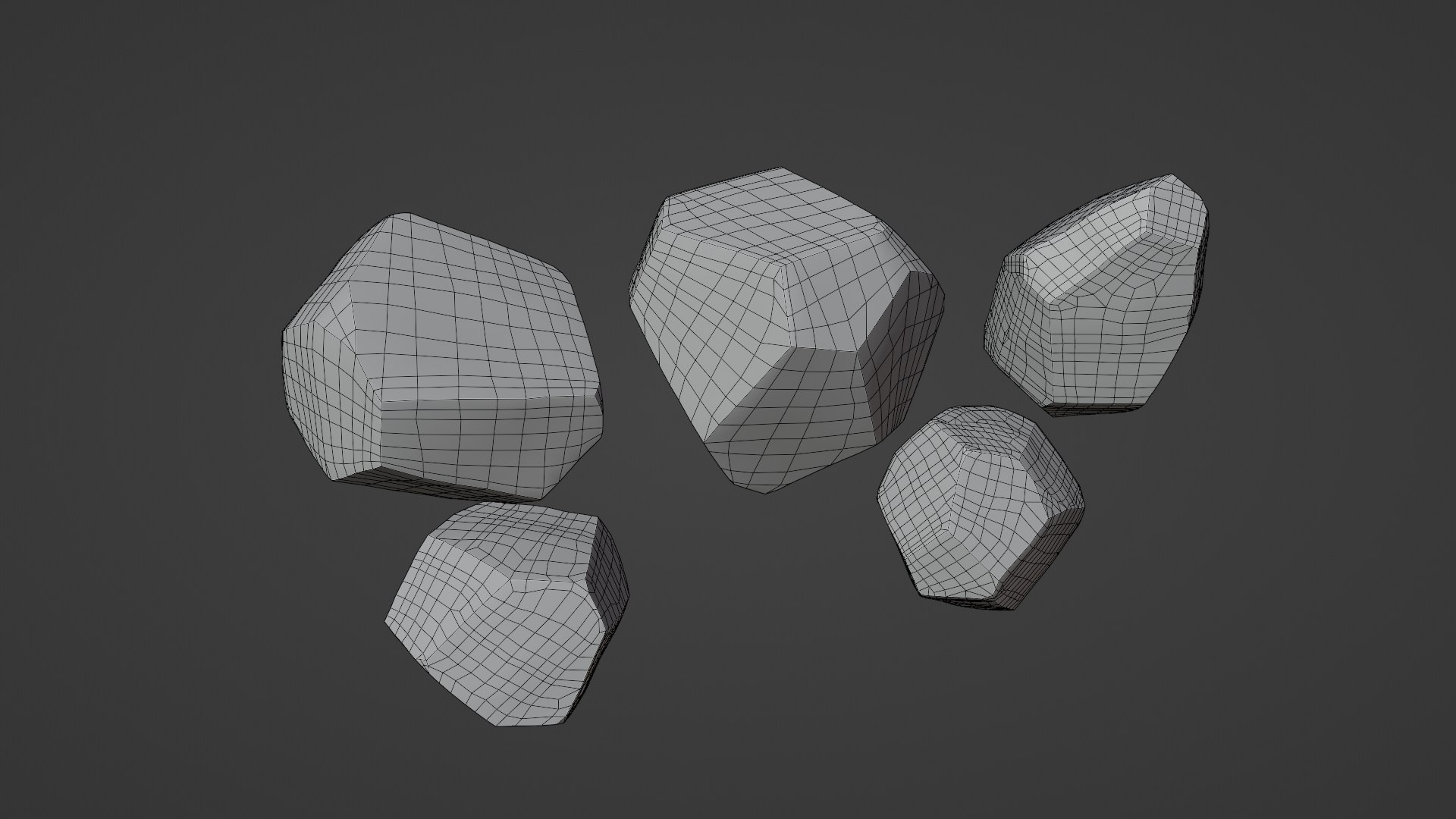 Free Low Poly Stones 3D - TurboSquid 2288912