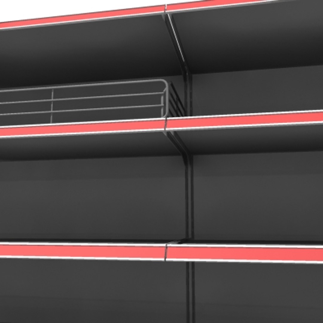 3d model shelves shelf