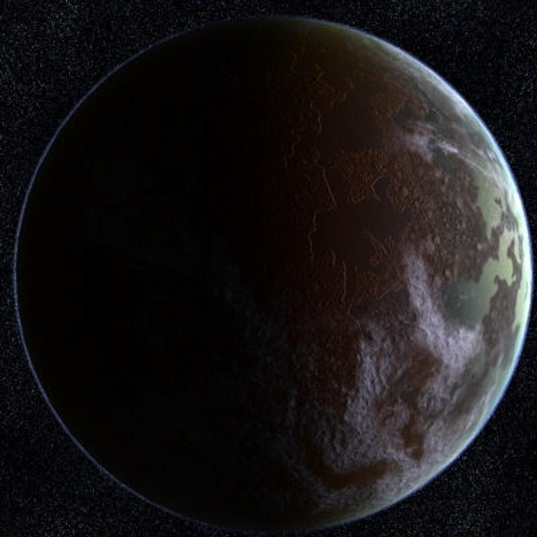 3d pack alien planets model