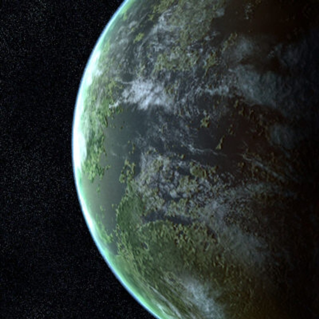 3d pack alien planets model