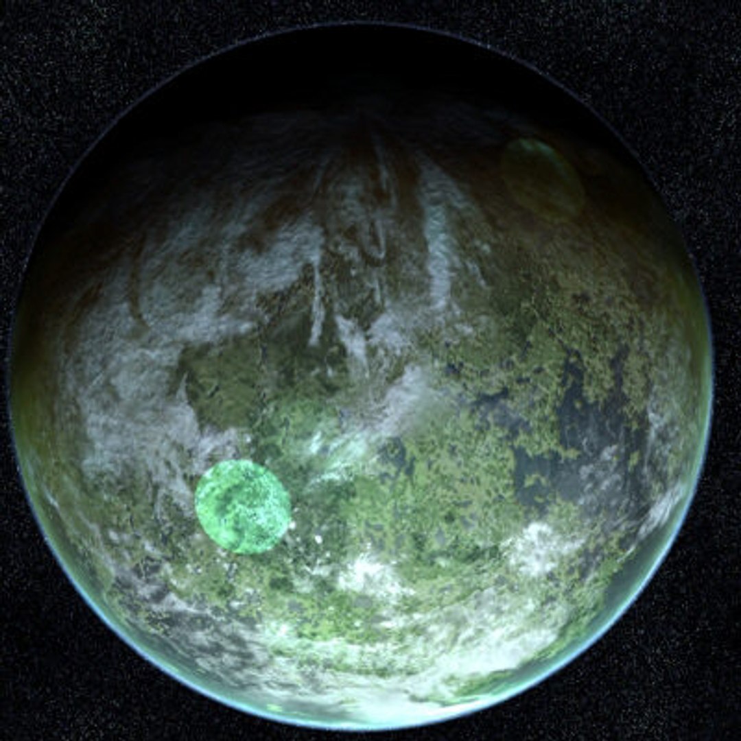 3d pack alien planets model