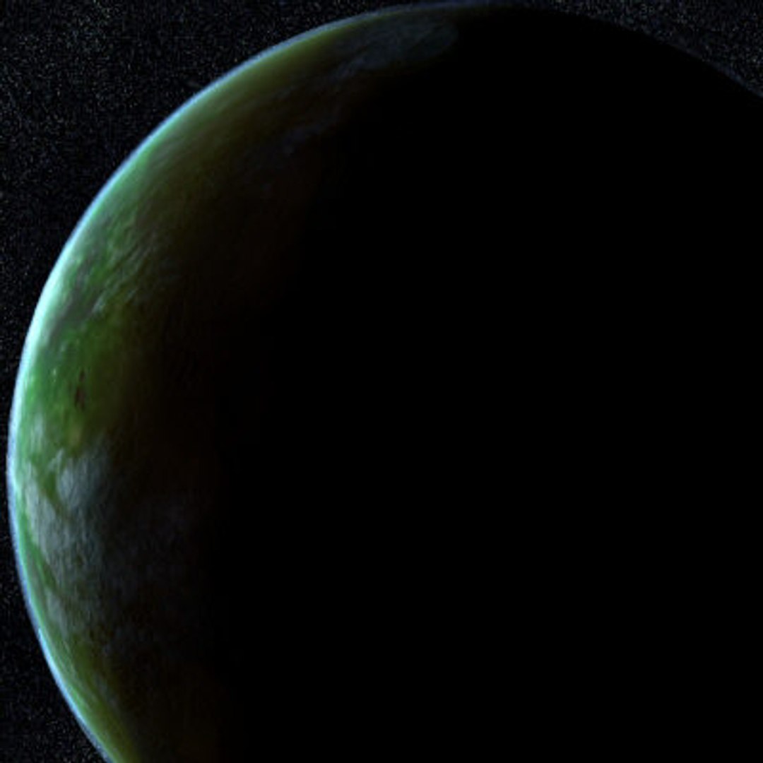 3d pack alien planets model