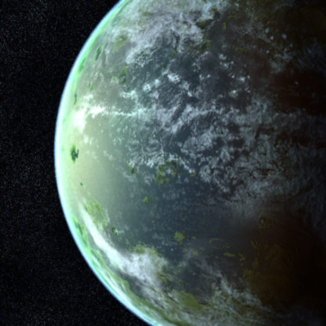 3d pack alien planets model